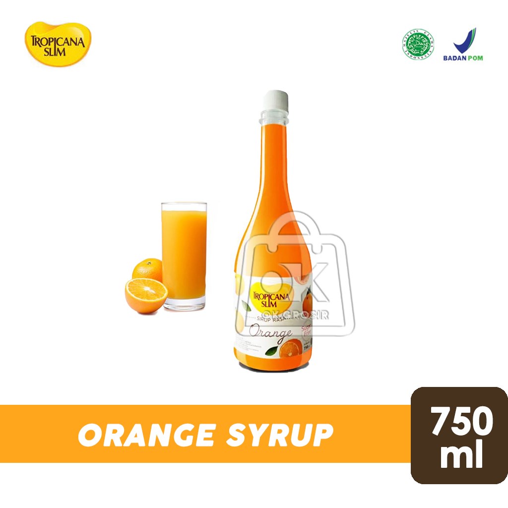 Jual Tropicana Slim Sirup Orange (750ml) | Shopee Indonesia