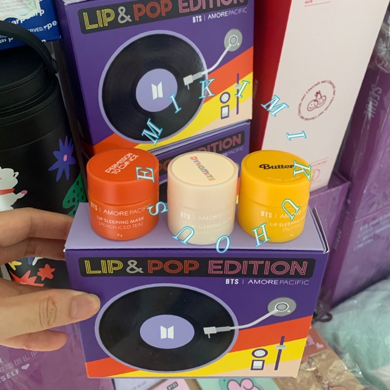 Jual RESTOCK BTS LANEIGE LIP SLEEPING MASK LIP POP EDITION BTS X LANEIGE BTS AMOREPACIFIC LIP ...