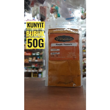 Jual Kunyit Bubuk Turmeric Powder 50g | Shopee Indonesia