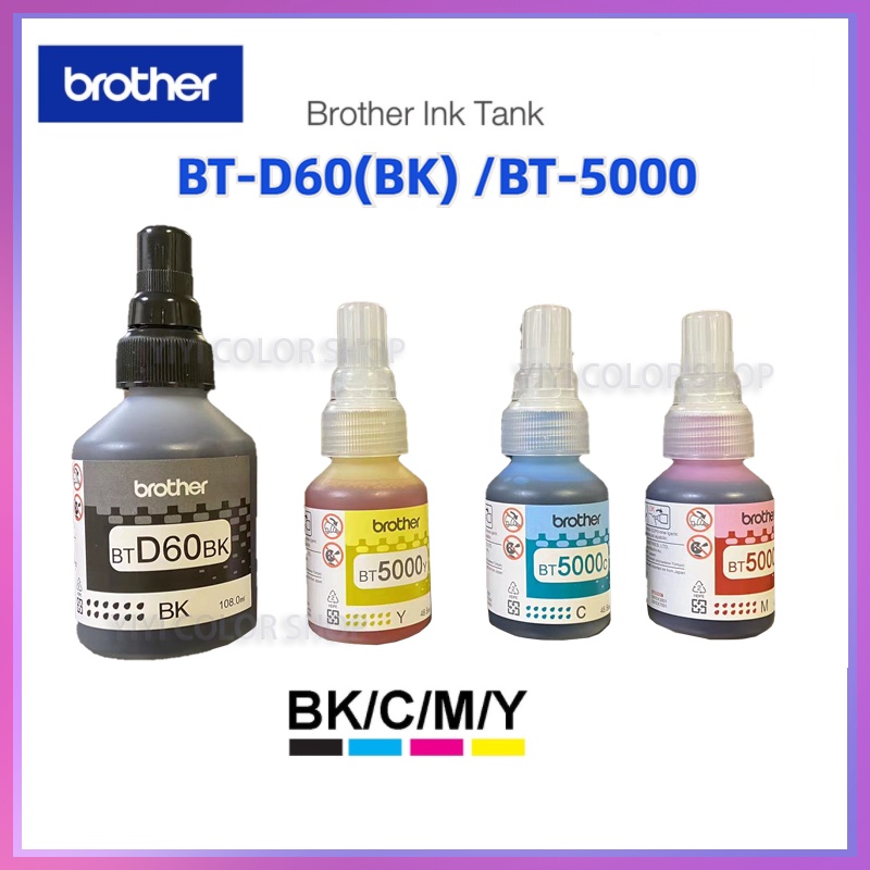 Jual Tinta Brother BT D60 D 60 - Black & Bt5000 || DCP-T310 510 710 810 ...
