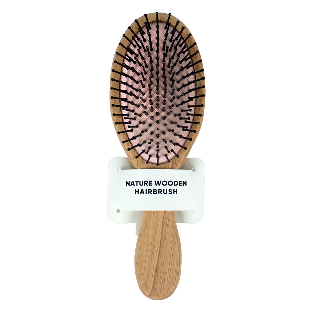 Jual MINISO Sisir Rambut kayu Wanita Hair Brush Massage Comb Anti ...