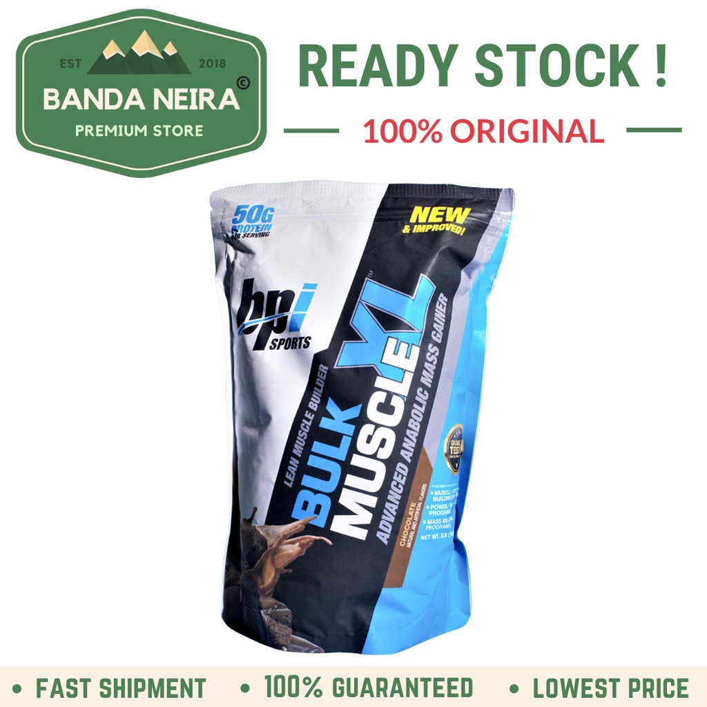 Jual BPI SPORTS BULK MUSCLE XL Mass Gainer Protein | 2 LBS | 4 SAJIAN ...