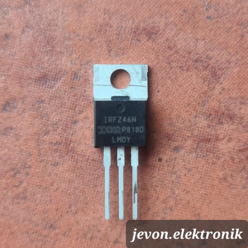 Jual IC Transistor IRFZ 24 34 44 46 N Original IOR IRFZ24N IRFZ34N IRFZ44N IRFZ46N X9P0 4PAN ...