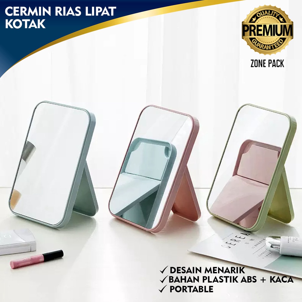 Jual Cermin Rias Lipat Kotak | Kaca Rias Makeup | Cermin Lipat Rias ...