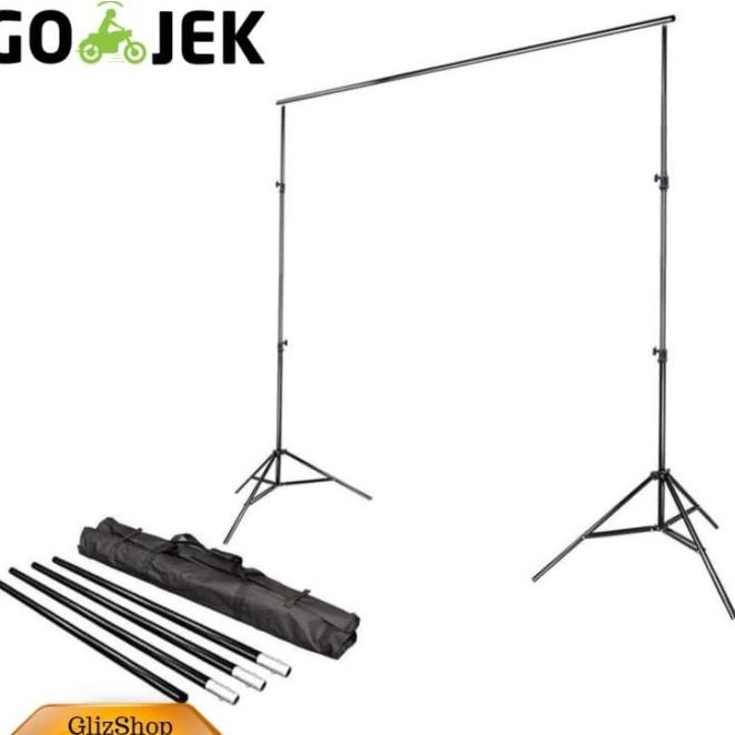Jual Backwall /Jumbo Banner Stand/Backdrop/Tripod Banner 3X2M Latar ...