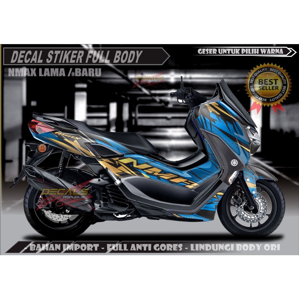 Jual Decal Nmax New Fullbody, Decal Nmax Old Fullbody, Decal Nmax Full ...