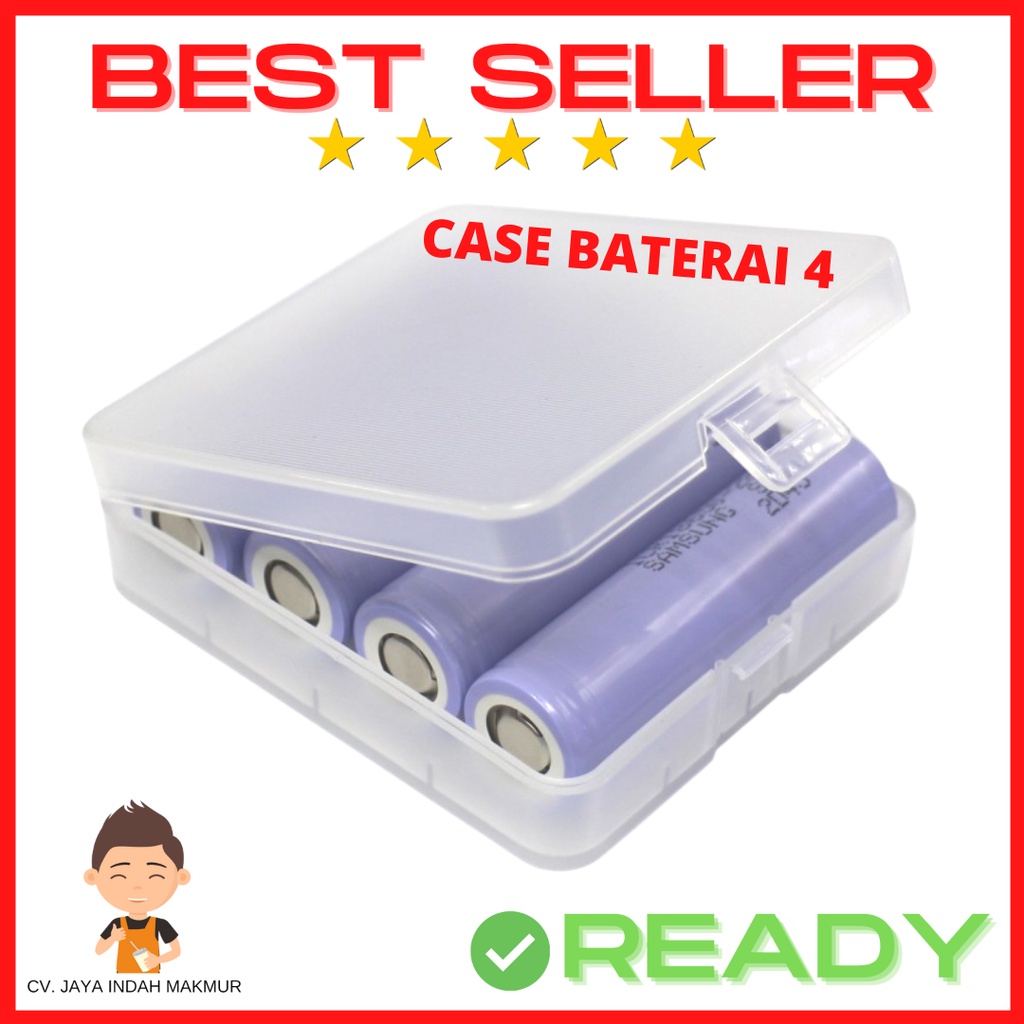 Jual Kotak Baterai 4 AA AAA Tempat Case Box Battery Batre Casing ...