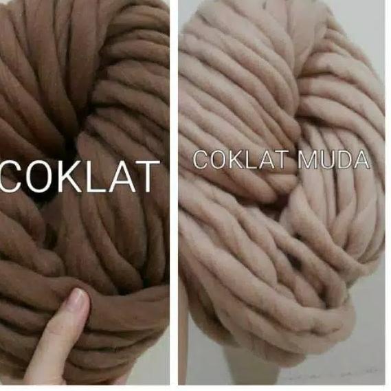 Jual benang wol benang rajut besar knitting crochet selimut wool murah ...