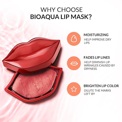 Jual Bioaqua Lip Mask Cherry Collagen 6Gram | Shopee Indonesia