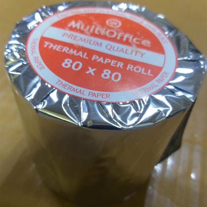 Jual Therm Kertas Kasir/Parkir Roll, Kertas Thermal Roll 80X80 | Shopee ...