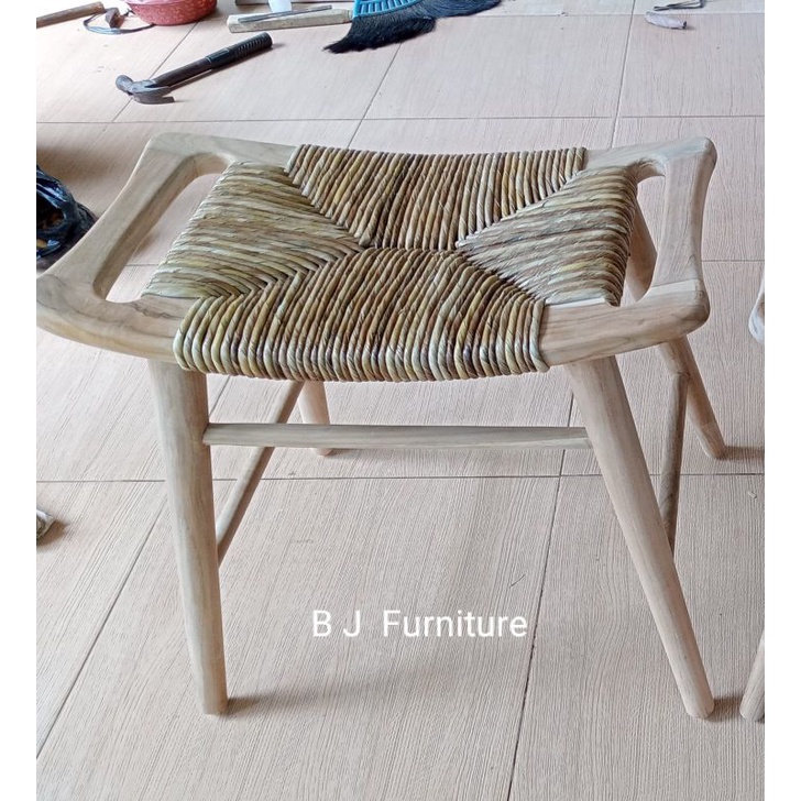 Jual Stool Retro / Stool Anyaman / kursi minimalis | Shopee Indonesia