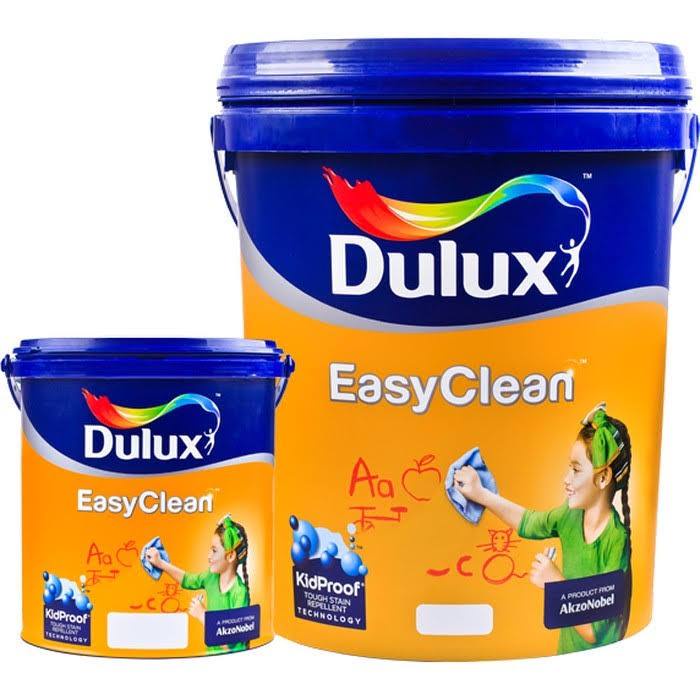 Jual Cat Tembok Dulux Easy Clean 20 Ltr 1501 White 25 Kg 25Kg Interior ...
