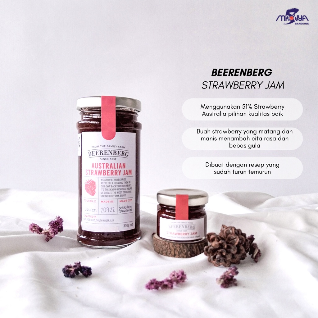 Jual Beerenberg Strawberry Jam 300gr | Shopee Indonesia