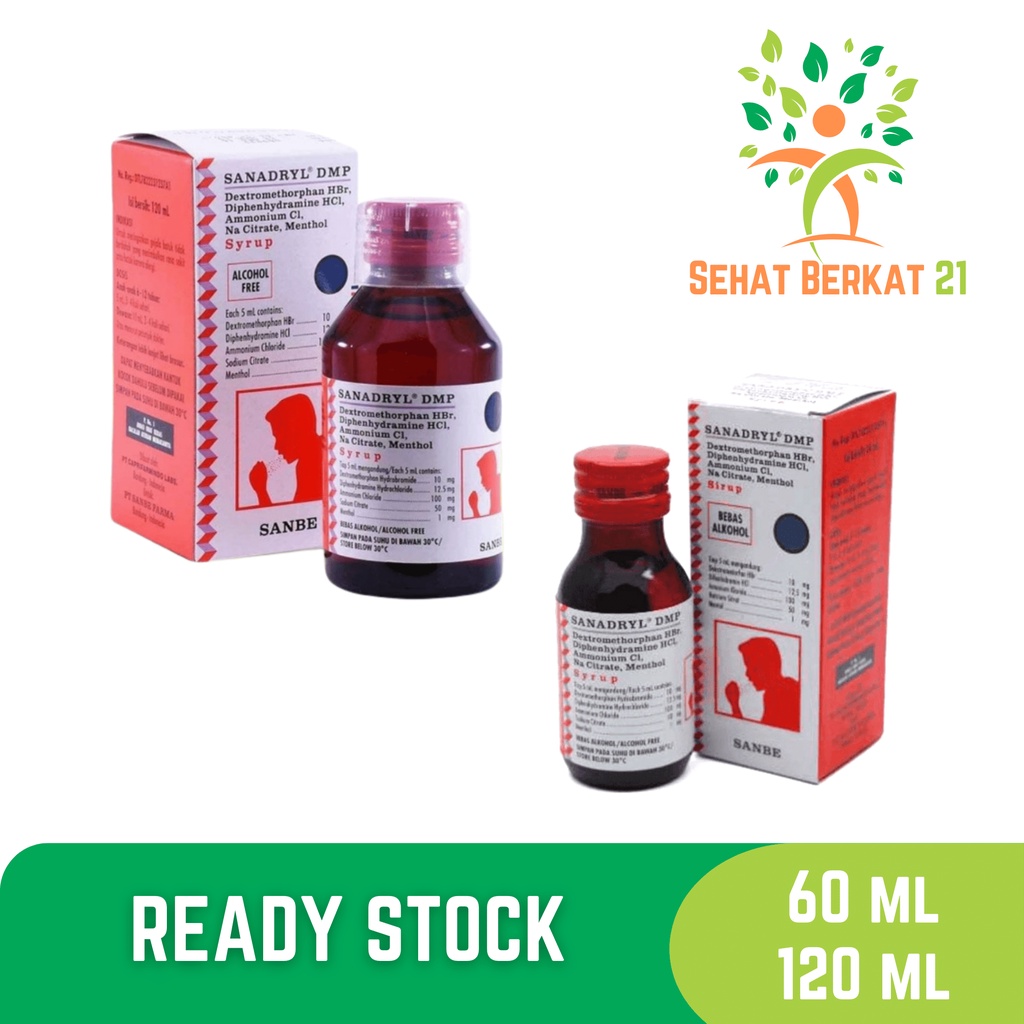 Jual Sanadryl Sirup Syrup Syr Obat Batuk Expectorant Ekspetoran 120 ml ... Jual Sanadryl Sirup Syrup Syr Obat Batuk Expectorant Ekspetoran 120 ml ...