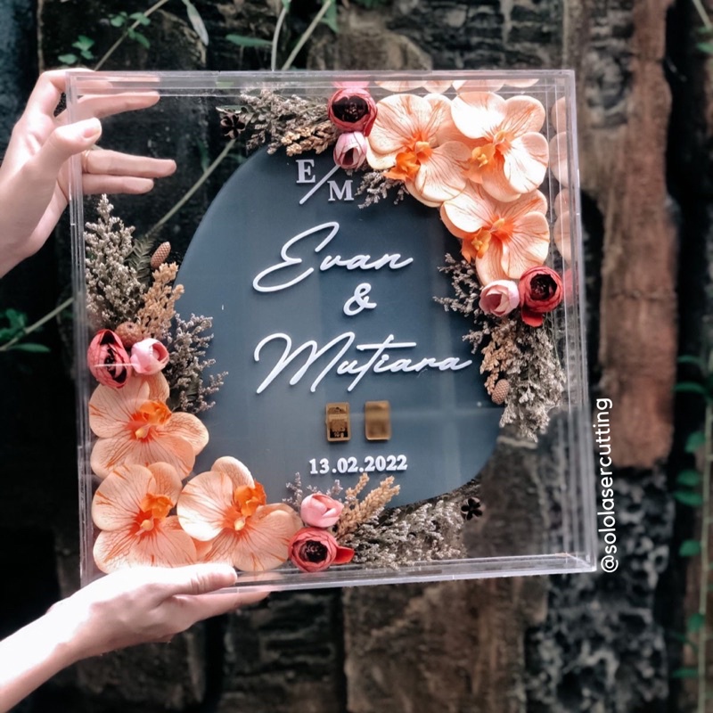 Jual READY MAHAR BOTANIQUE 40 X 40 MAHAR UNIK MAHAR PERNIKAHAN WEDDING ...