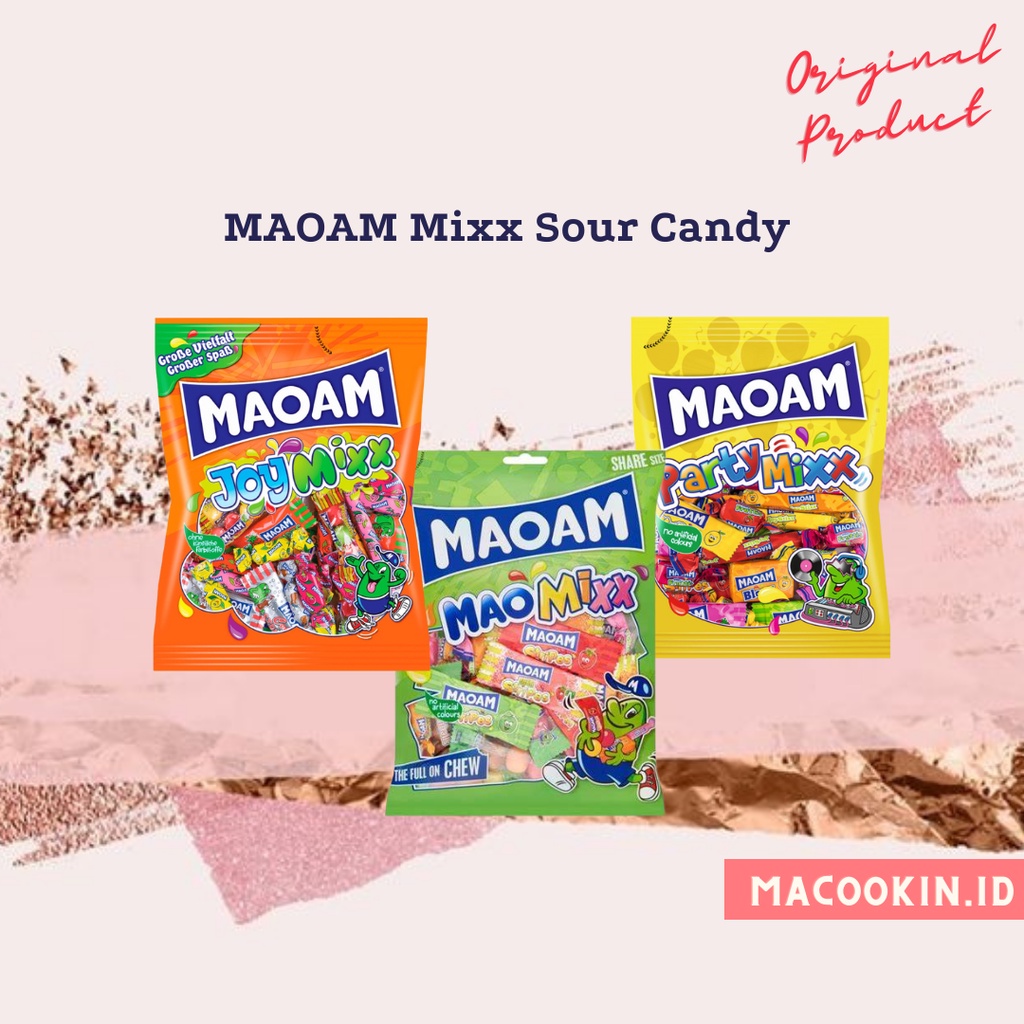 Jual Maoam MaoMixx Sweet and Sour 140gr Chewy Candy original German ...