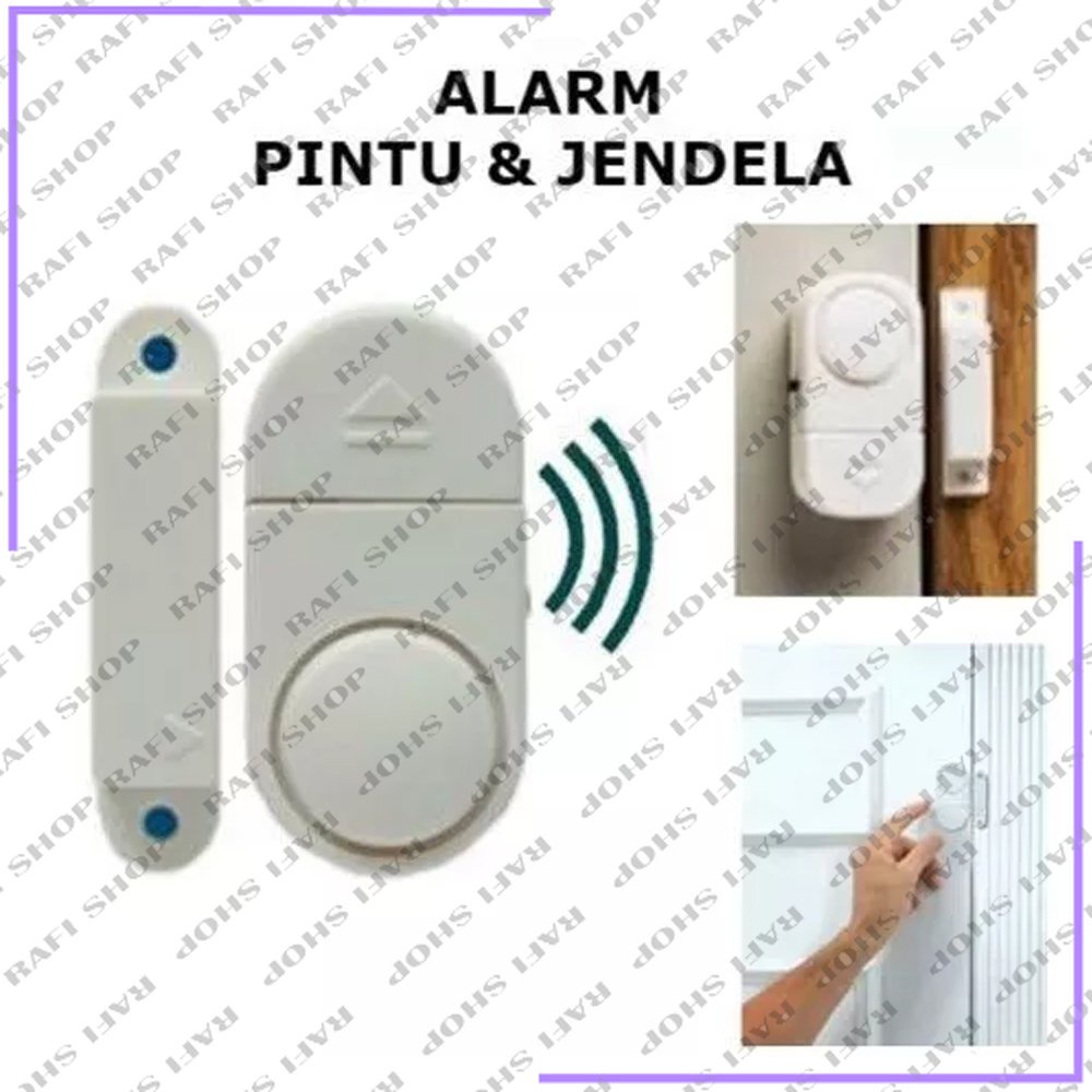 Jual RFS Alarm Anti Maling Bunyi/ Sensor Pencuri /Tempel Door Window ...