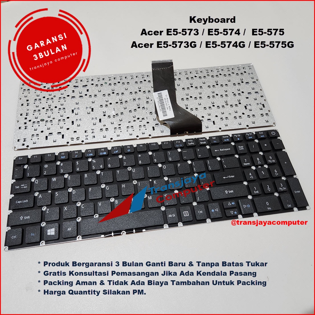Jual Keyboard Laptop Acer Aspire 5 A515 A515-41 A515-41G A515-51 A515 ...