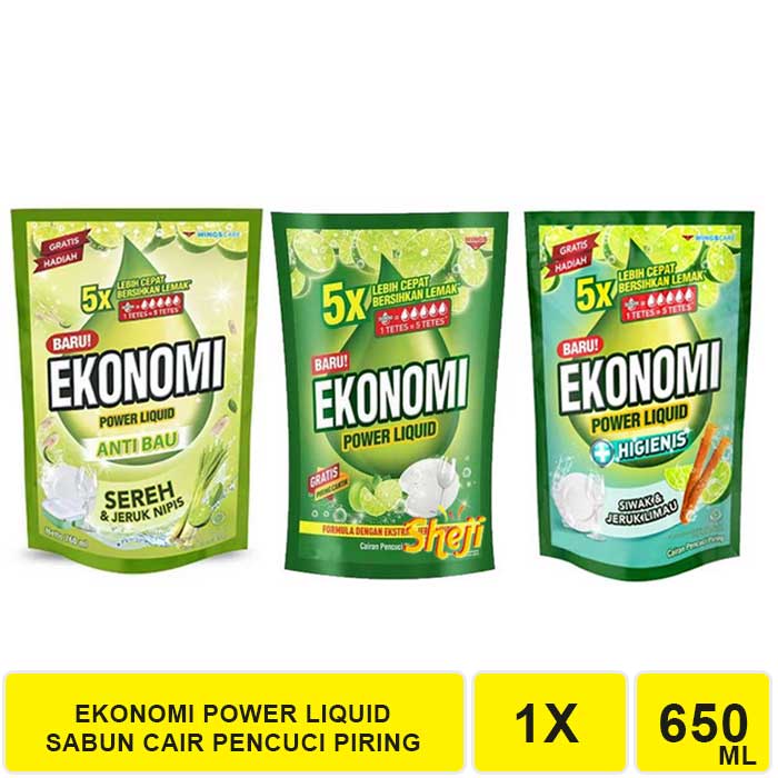 Jual EKONOMI SABUN CUCI PIRING 650ML (ST) | Shopee Indonesia