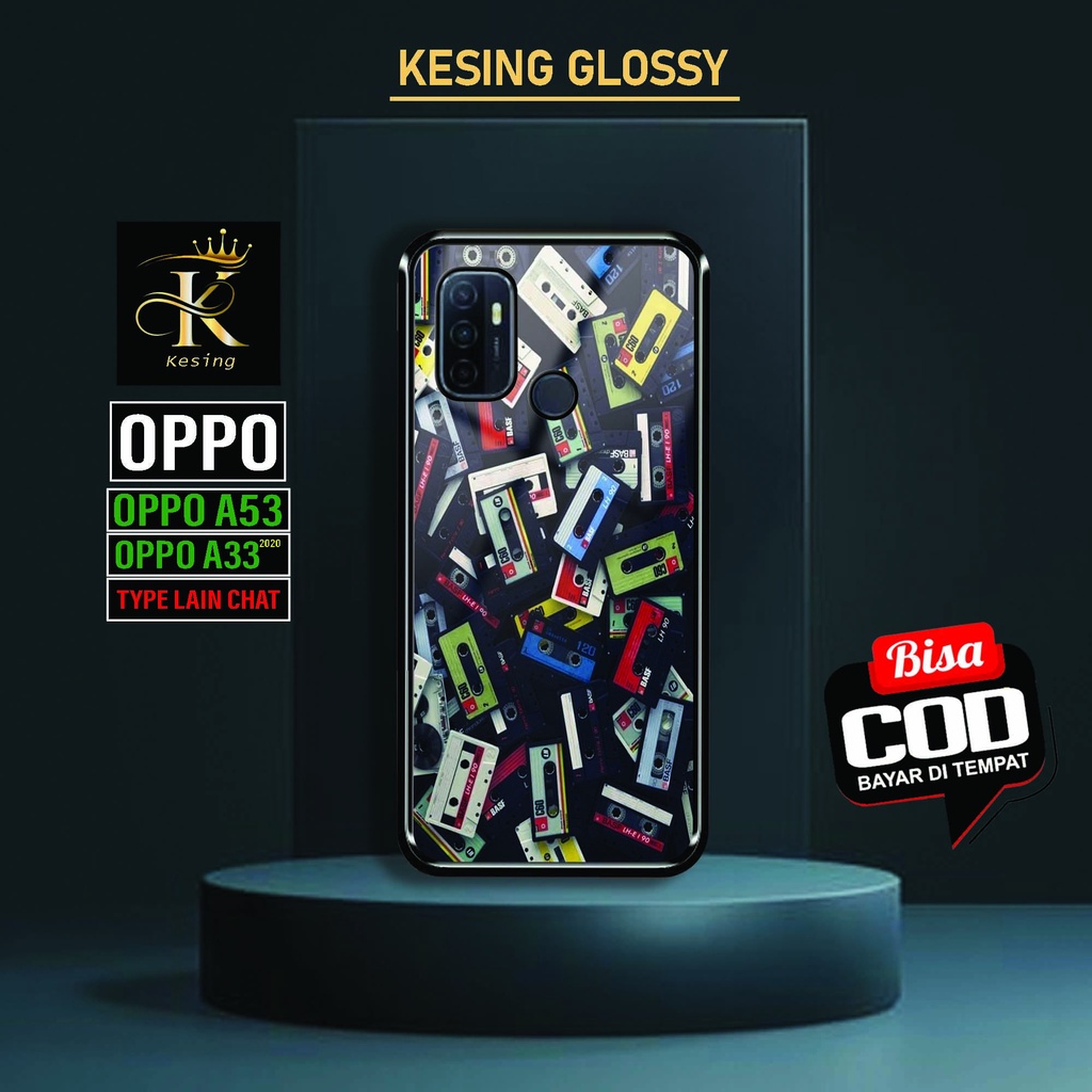 Jual Case Oppo A33 / A53 2020 - Casing Premium - Hardcase Kaca ...