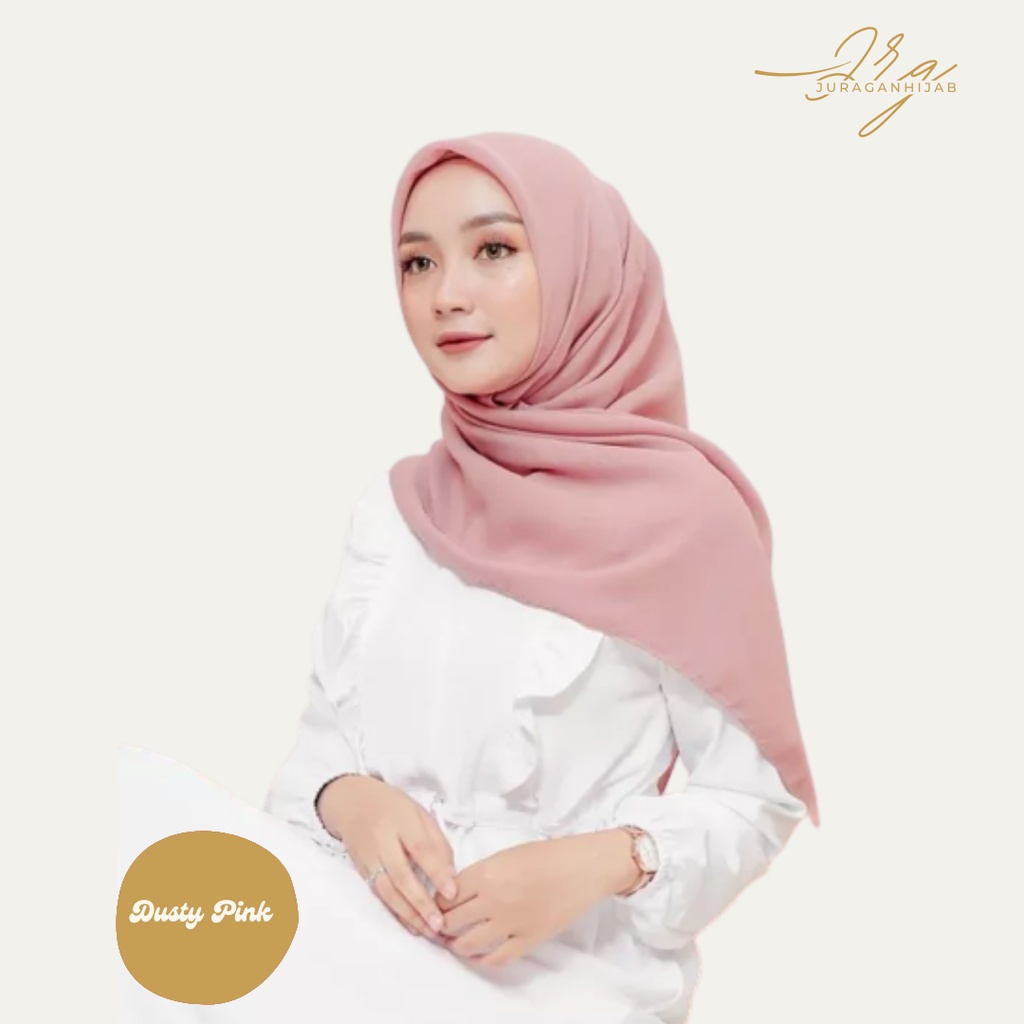 Jual [ COD ] Bella Square 50 Warna Hijab Segiempat | Shopee Indonesia