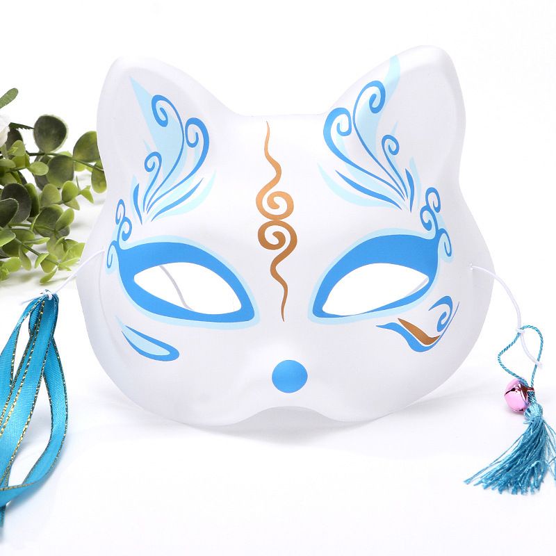 Jual PCH TOPENG COSPLAY KITSUNE FOX (PINK & BLUE EDITION) BUNKASAI ...