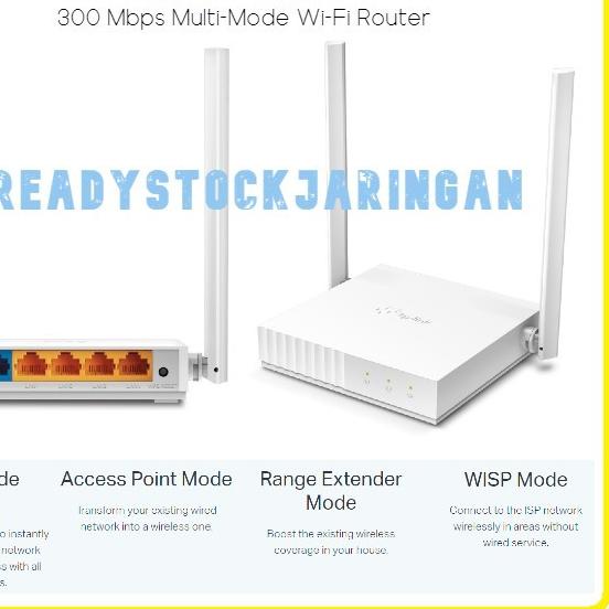 Jual TP LINK WR844N 300 Mbps Multi-Mode Wi-Fi Router | Shopee Indonesia