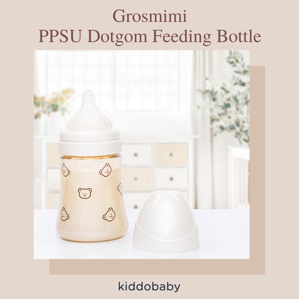 Jual Grosmimi PPSU Dotgom Feeding Bottle | Botol Susu Bayi | Shopee Indonesia
