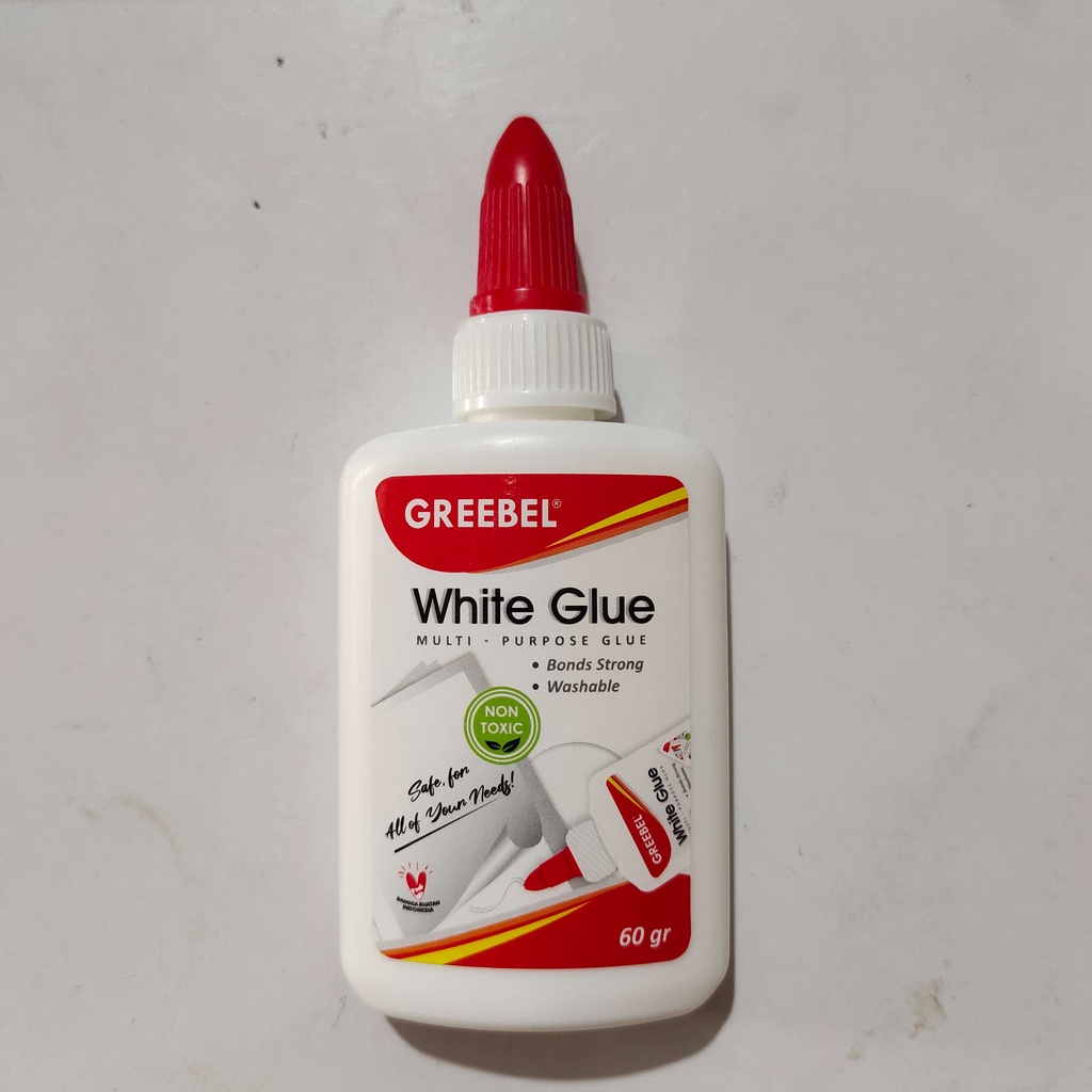 Jual lem putih kertas kayu, lem prakarya, lem putih 60 gram | Shopee ...