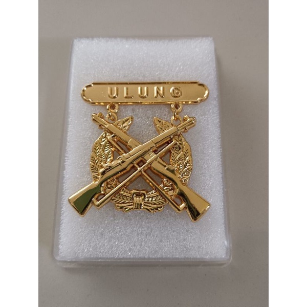 Jual kualitas super brevet ing ulung laras panjang tni AD | Shopee ...