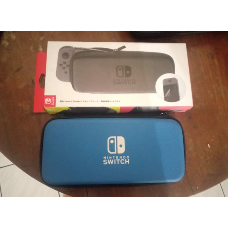 Jual Hard Case Pouch Nintendo Switch V1 V2 OLED Warna Biru | Shopee ...