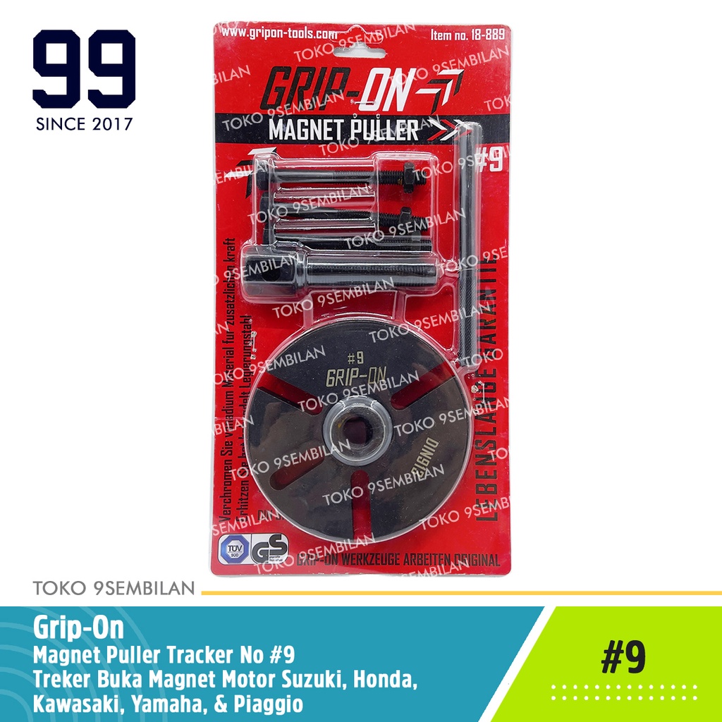 Jual Grip-ON Magnet Puller Tracker #9 Treker Alat Pembuka Magnet Motor ...