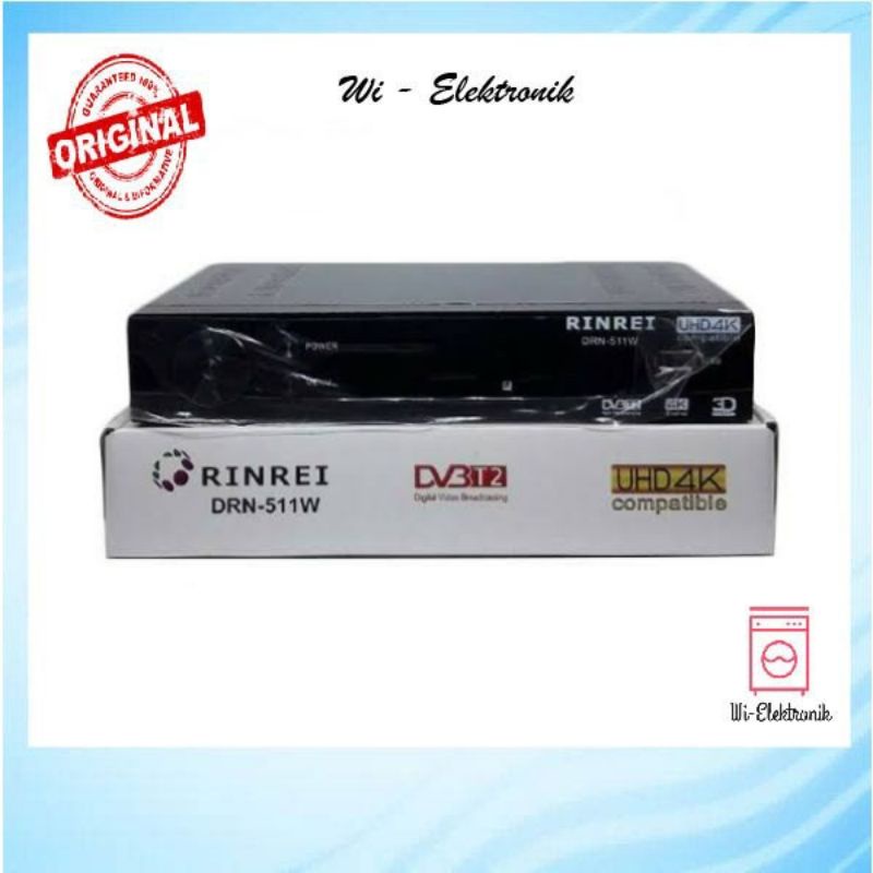 Jual STB Digital DVB-T2 RINREI DRN-511W Set Top Box Digital TV DVB-T2 RINREI Digital STB TV ...