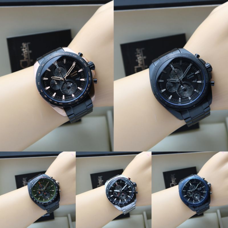 Jual JAM TANGA PRIA ALEXANDRE CHRISTIE AC6652 / AC 6652 STAINLESS ...