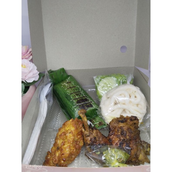 Jual Nasi bakar/nasi box/ naso kotak | Shopee Indonesia