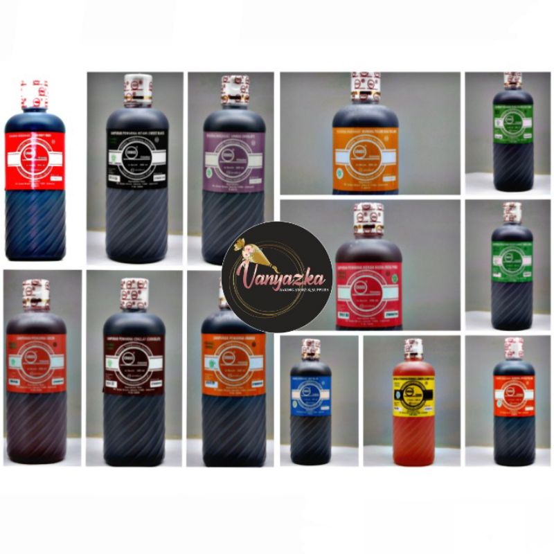 Jual 1 Karton Pewarna Cross/Cross Food Coloring/Pewarna Makanan Cair ...