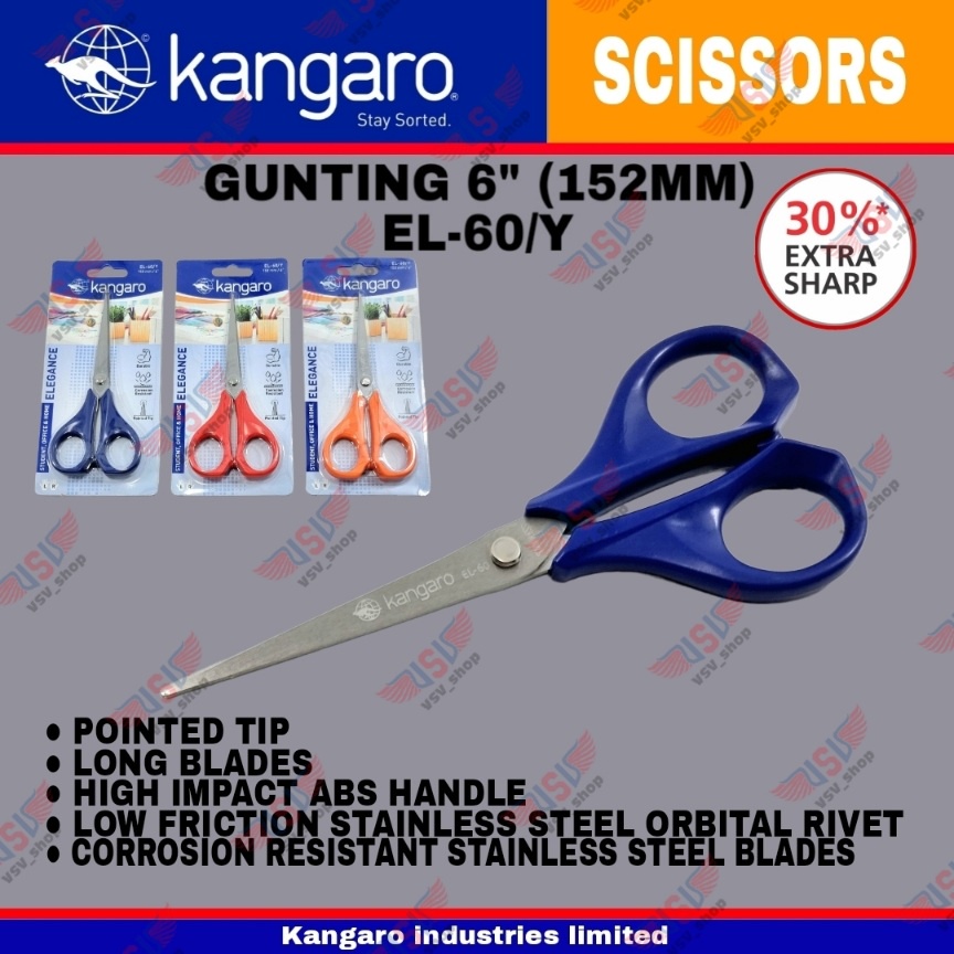 Jual Gunting kain / Gunting kertas / Gunting Stainless Steel 152mm ...