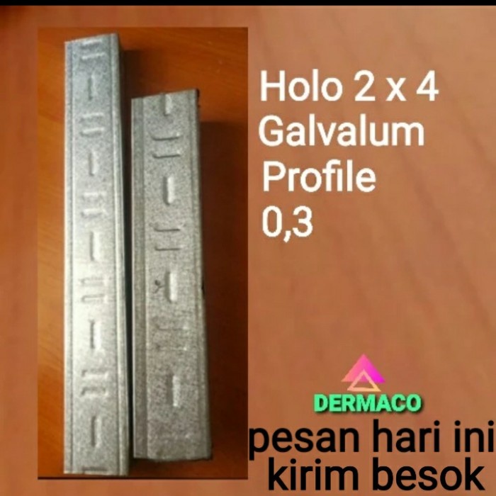 Jual HOLO 2 x 4 TB / HOLLOW GALVALUM PROFILE 2x4 0,3mm / HOLO RANGKA ...