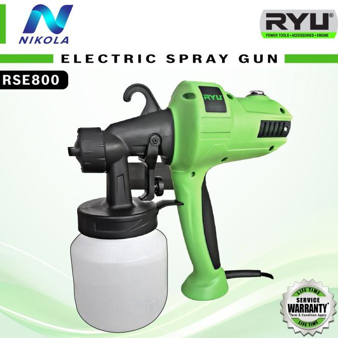 Jual NEW RYU RSE800 ELECTRIC SPRAY GUN MESIN SEMPROT CAT LISTRIK RSE ...