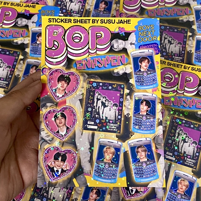 Jual Enha BOP Magz Sticker Sheet | Shopee Indonesia