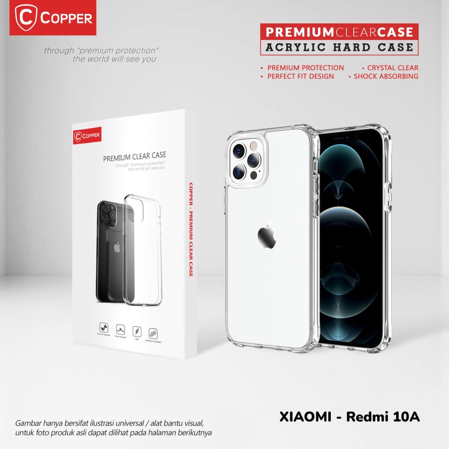 Jual Redmi 10A - Copper Acrylic Bening / Clear (CASING HP) | Shopee ...
