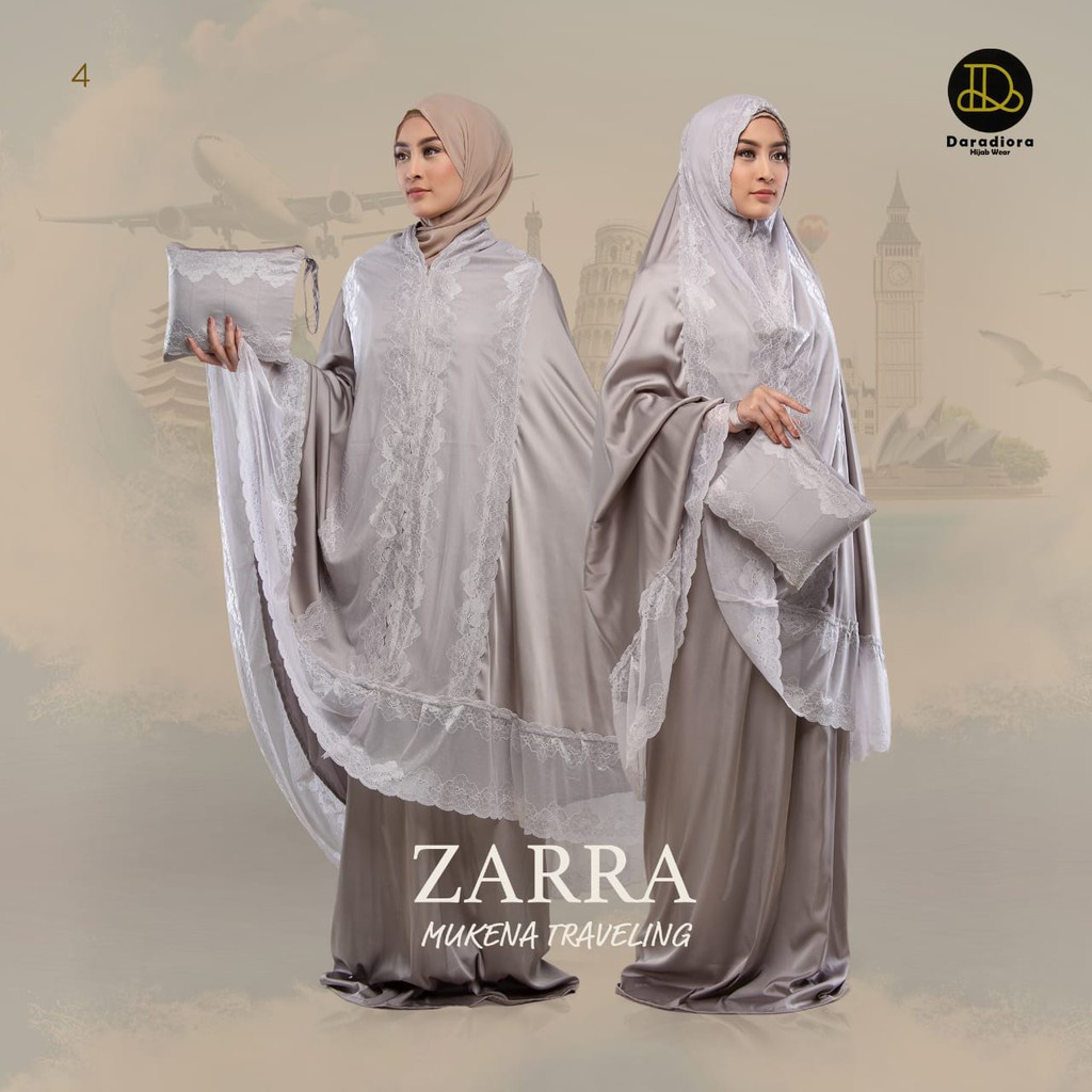 Jual Mukena Mukenah Traveling Zarra Ori Daradiora Sayra BY QOID ...
