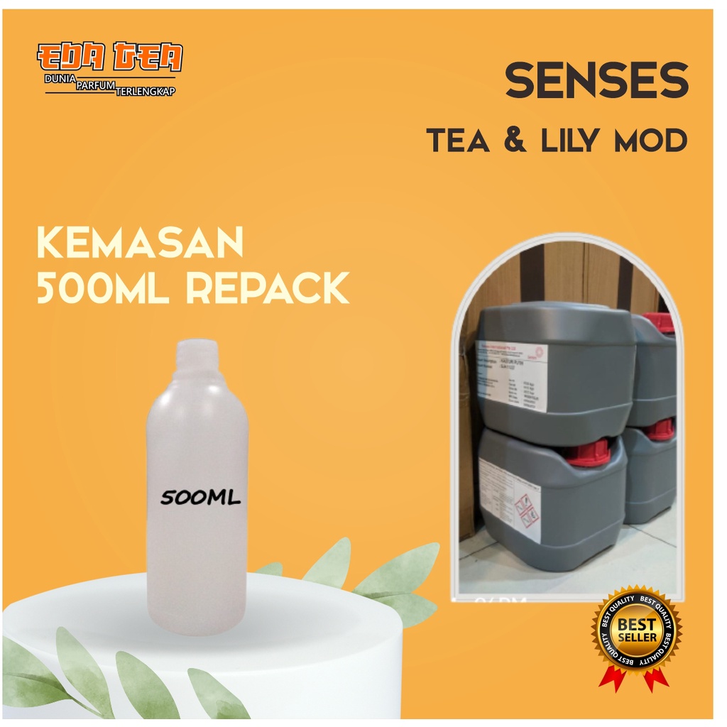 Jual BIBIT PARFUM MURNI TEA & LILY MOD | SENSES | 500ML | Shopee Indonesia