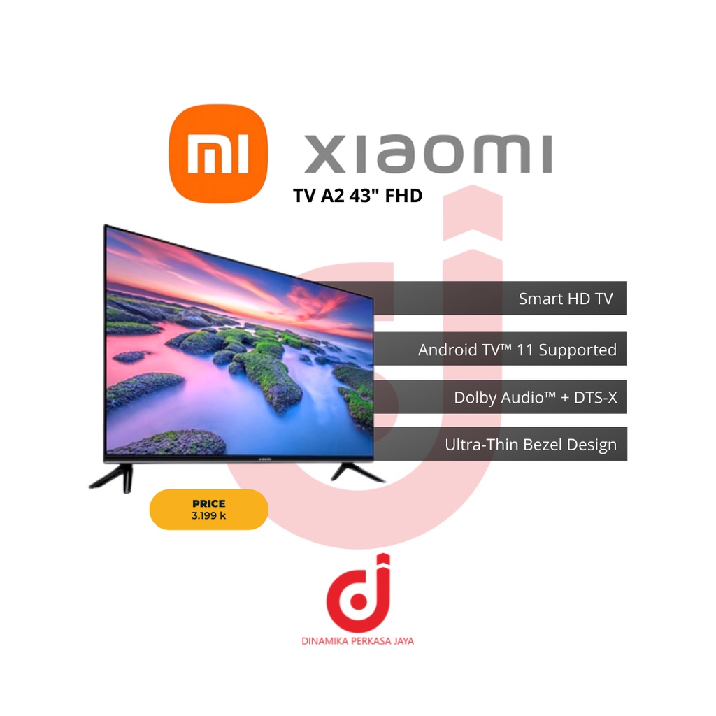 Jual Xiaomi TV 43 A Pro UHD QLED 2025 inch 4K Ultra HD Dolby HDR ...