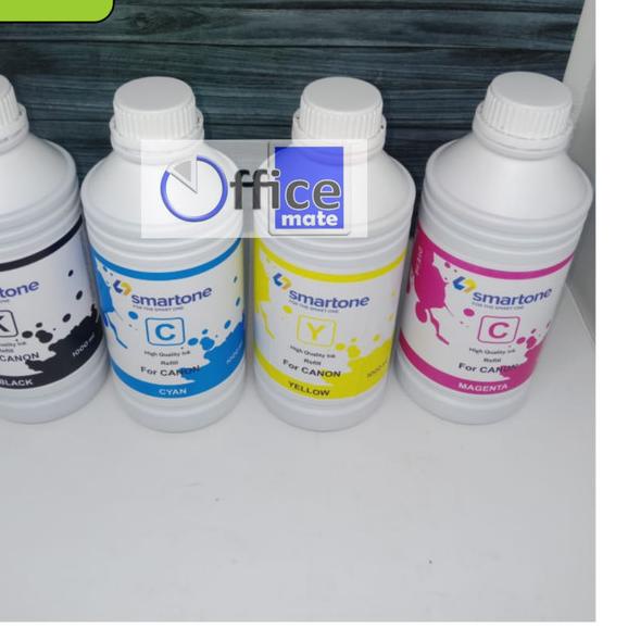 Jual Tinta Refill Canon Grade A 1 liter tinta printer Canon CMYK ...