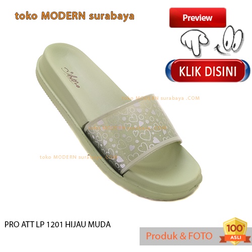 Jual Sandal wanita casual sandal slide karet murah PRO ATT LP 1201 ...