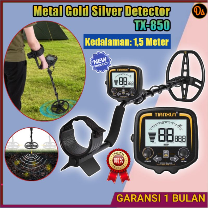 Jual ORIGINAL Metal Detector Alat Pendeteksi Emas Logam Metal Gold ...