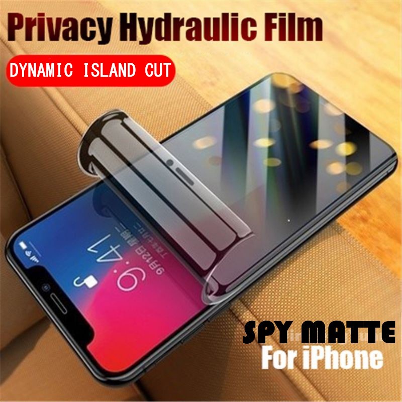 Jual Hydrogel Anti spy iphone 11 Pro Max MATTE Anti Glare XR 7 PLUS 7 ...