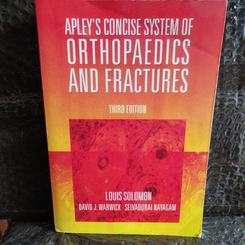 Jual Buku Apley's concise system of Orthopaedics and Fractures (Third ...