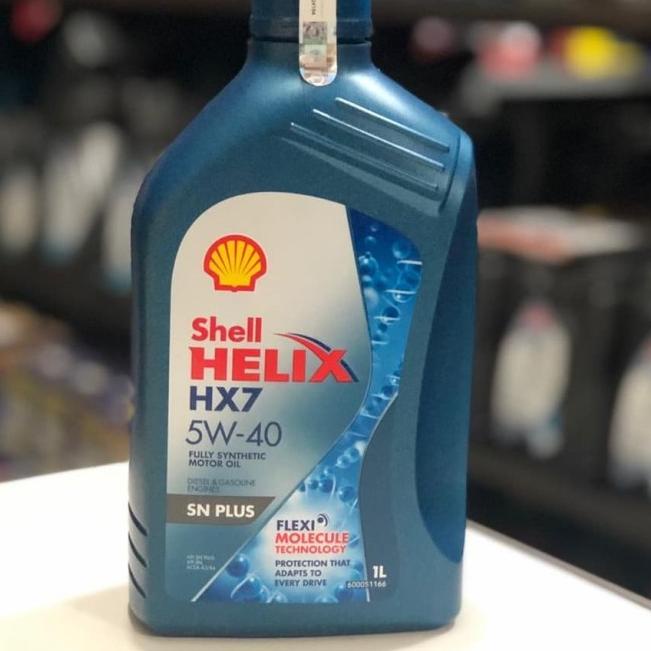 Jual SHELL HELIX HX7 5W-40 SN PLUS NEW Botol 1L | Shopee Indonesia